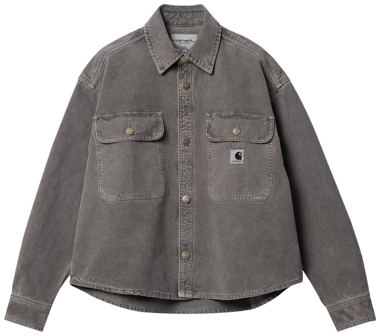 Buy Carhartt WIP Amherst Overshirt 'Black' - I031398 BLAC | GOAT UK