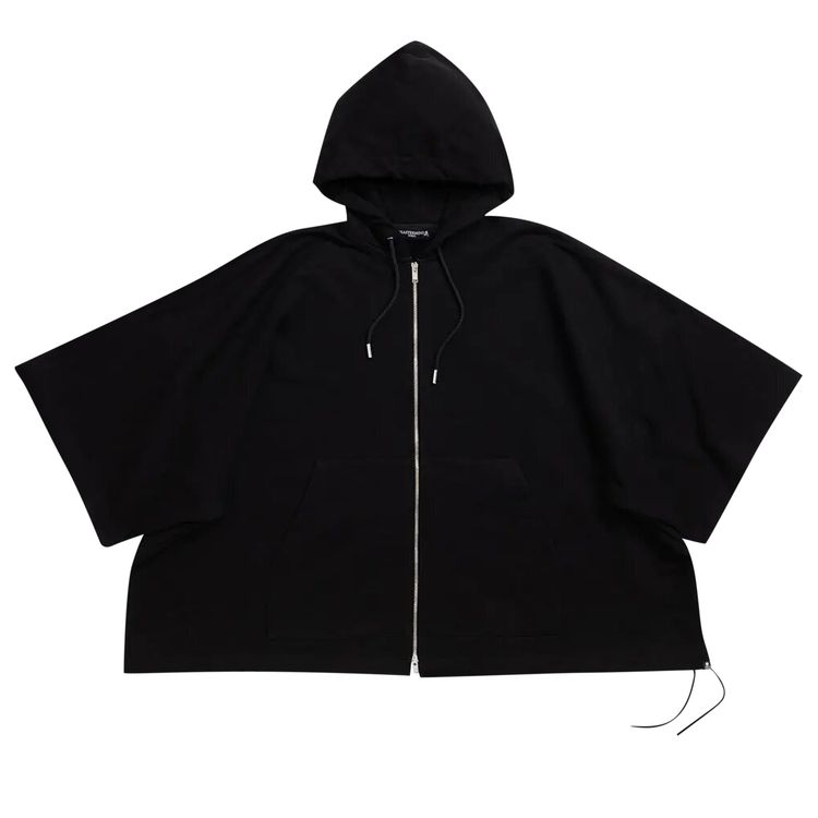 Buy Mastermind World Poncho Zip Up Hoodie 'Black' - MW23S10 SW002 BLAC ...