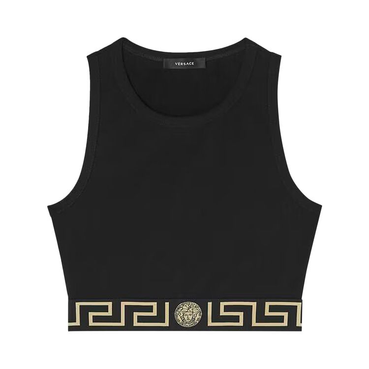 Buy Versace Tank Top 'Black' - 1008598 A232741 A1008 | GOAT