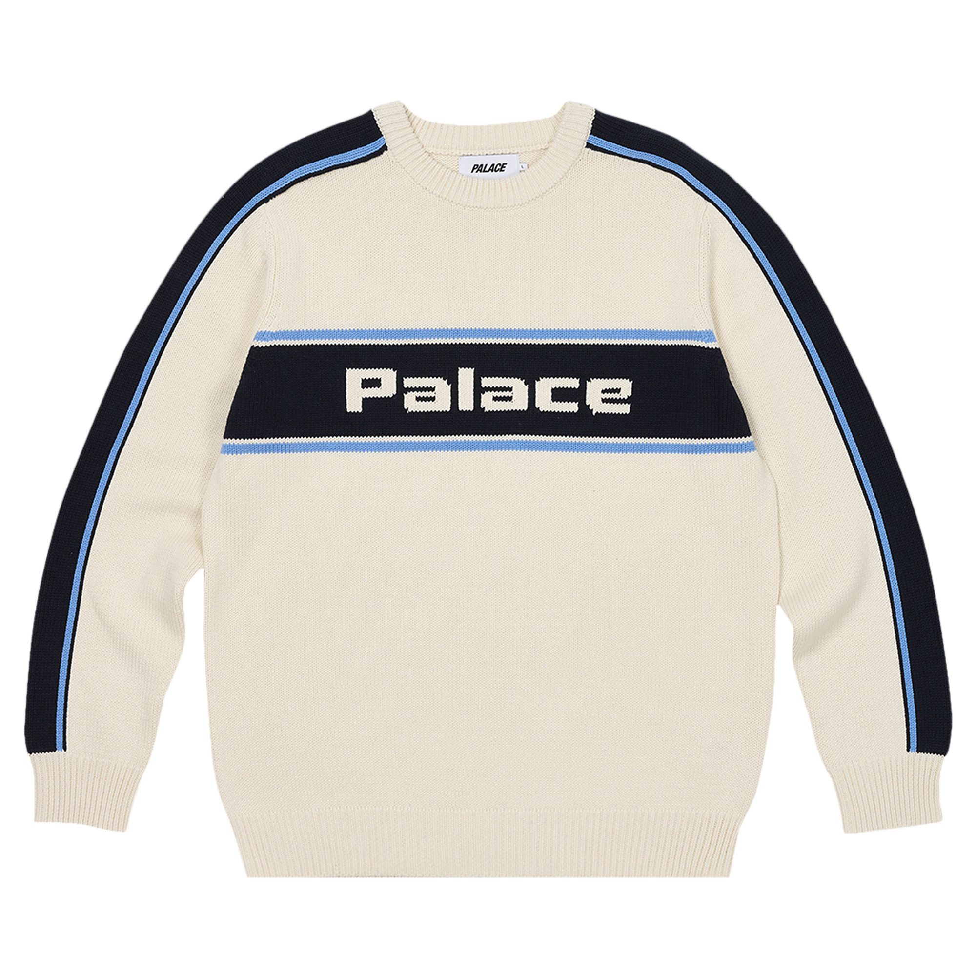 Buy Palace Electronica Knit 'Soft White' - P24KW017 | GOAT