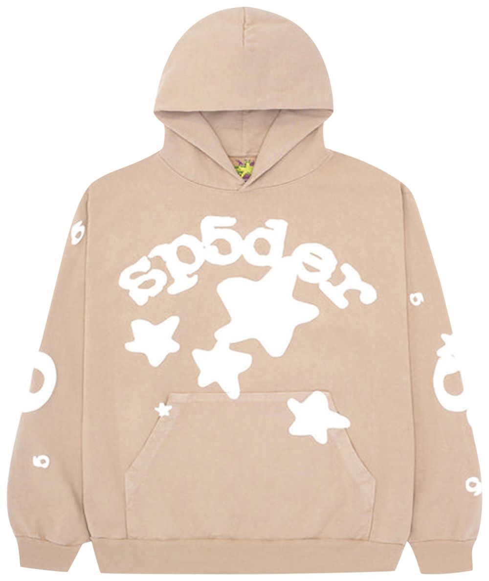 Buy Sp5der Beluga Hoodie 'Sand' - SP5 SNDBEL HD | GOAT