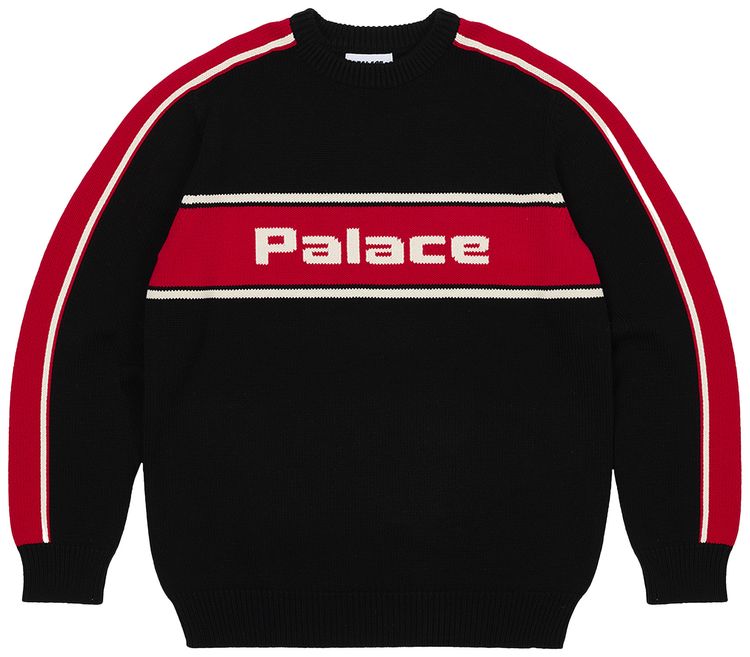 Buy Palace Electronica Knit 'Black' - P24KW027 | GOAT