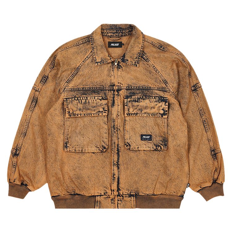 Buy Palace Acid Jacket 'Rust' - P24JK086 | GOAT
