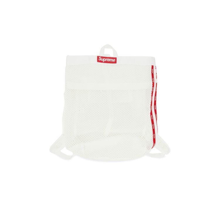 Buy Supreme Mesh Backpack 'White' - SS23B29 WHITE | GOAT