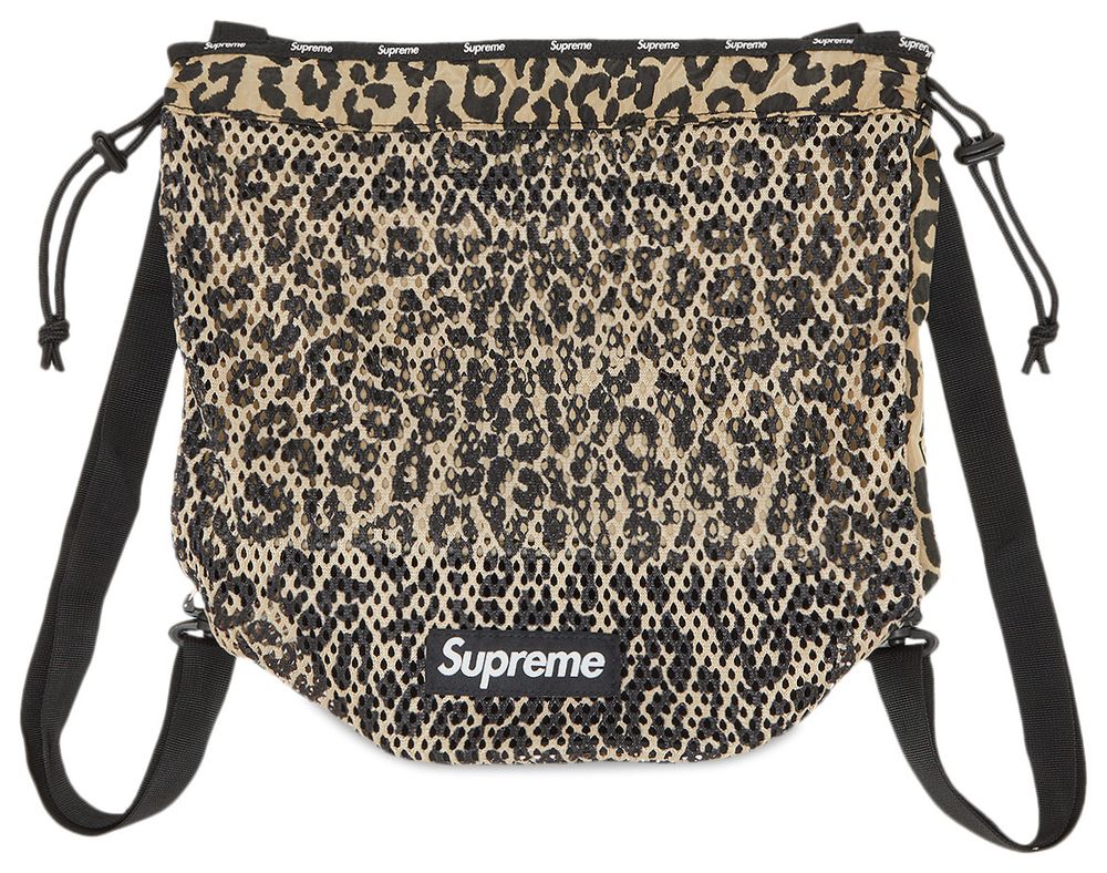Buy Supreme Mesh Small Backpack 'Leopard' - SS23B21 LEOPARD | GOAT