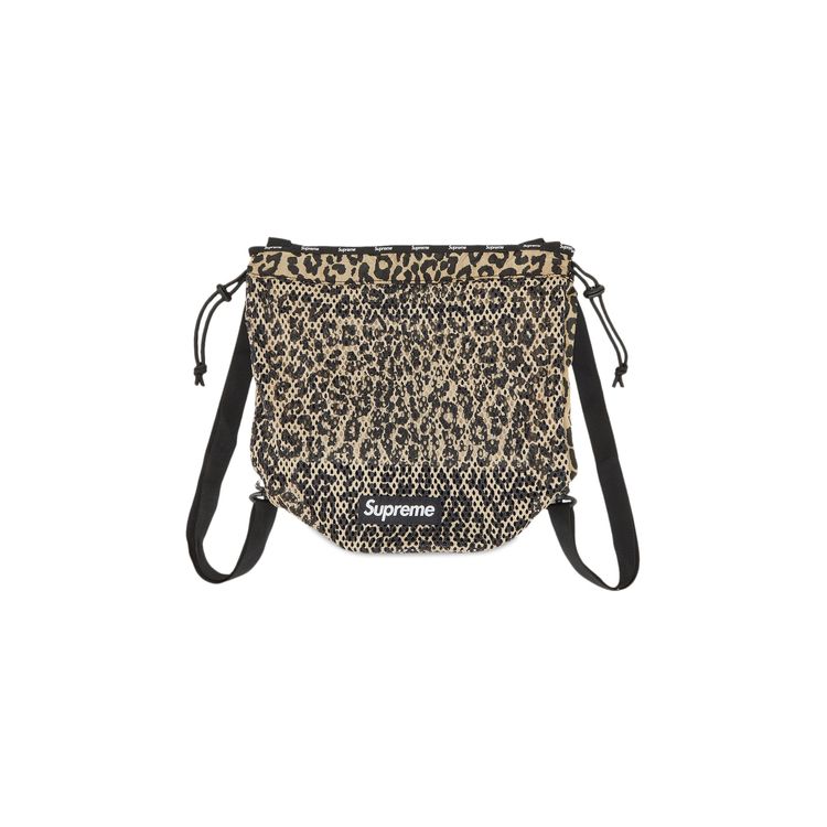 Buy Supreme Mesh Small Backpack 'Leopard' - SS23B21 LEOPARD | GOAT