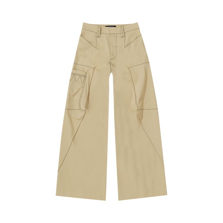 Buy Kiko Kostadinov Angled Pants 'Birch' - KKWSS23T01 2 BIRC | GOAT