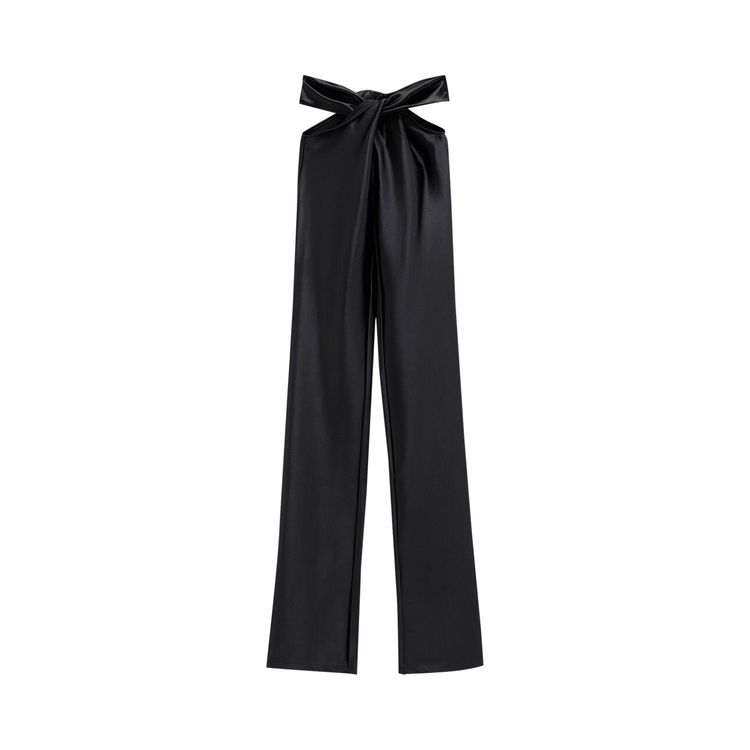 Buy Coperni Straight Leg Cut Out Detailed Pants 'Black' - COPP38056 ...
