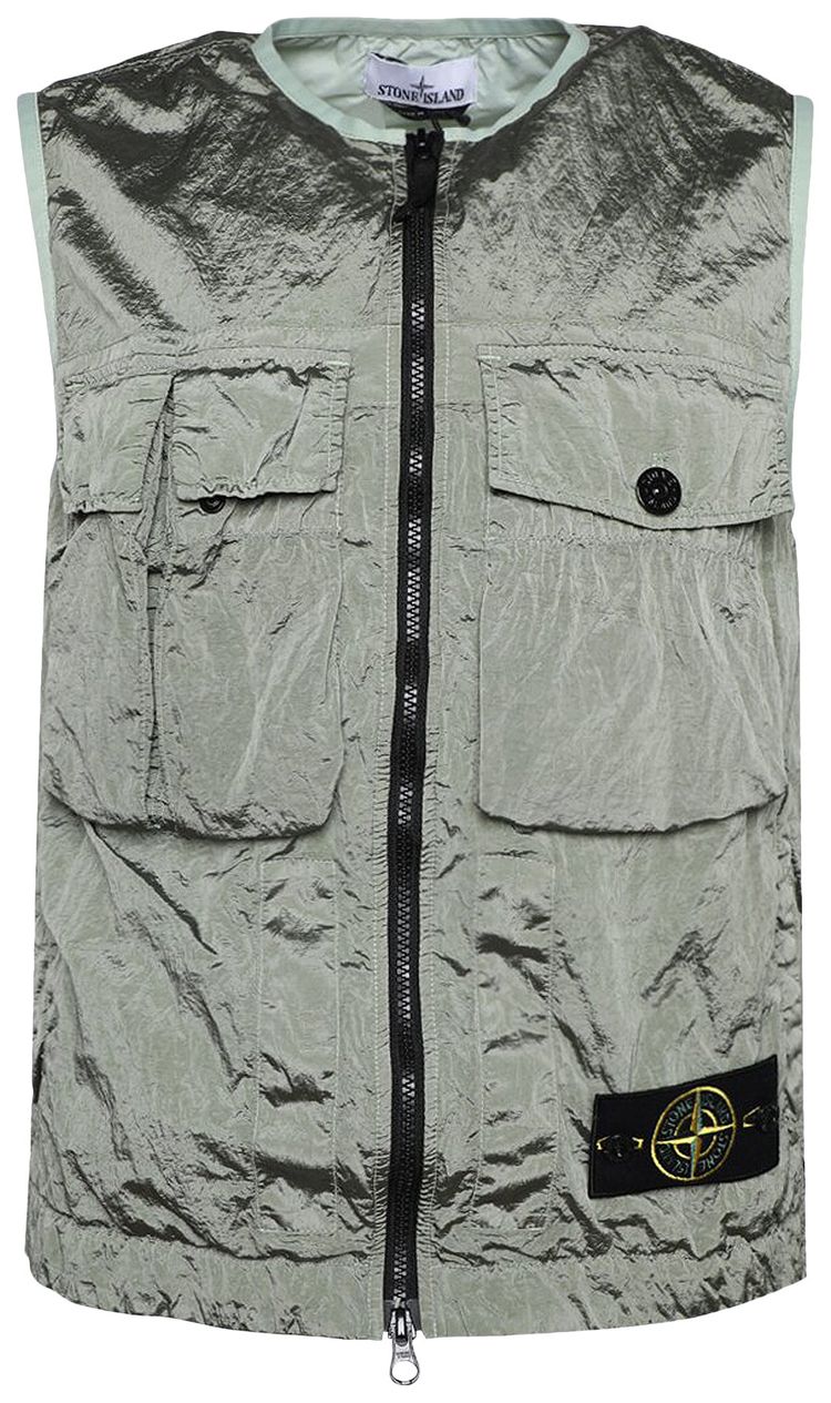 Buy Stone Island Vest 'Light Green' - 7815G0619 V0052 | GOAT