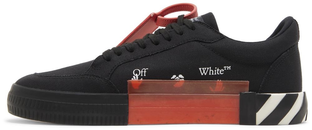 Buy Off-White Vulc Sneaker 'Black Orange' - OMIA085S23FAB001 1020 | GOAT