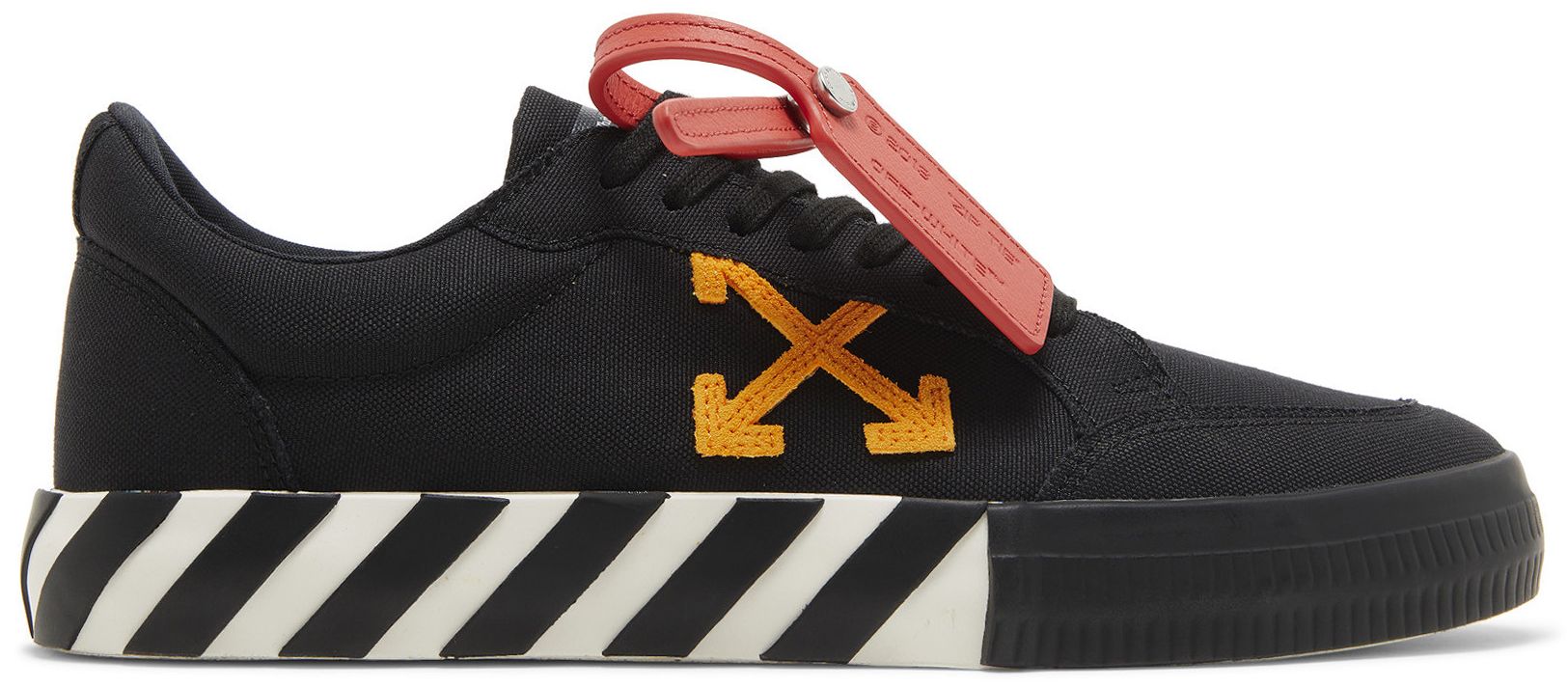 Buy Off-White Vulc Sneaker 'Black Orange' - OMIA085S23FAB001 1020 | GOAT