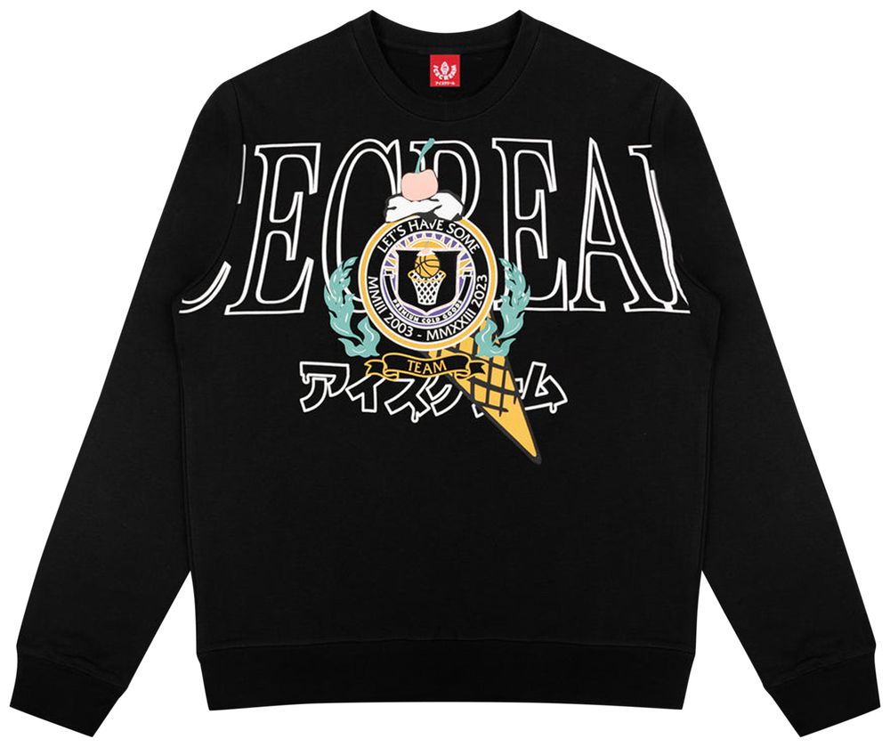 Buy Icecream Waitlisted Crew 'Black' - 431 2308 BLAC | GOAT