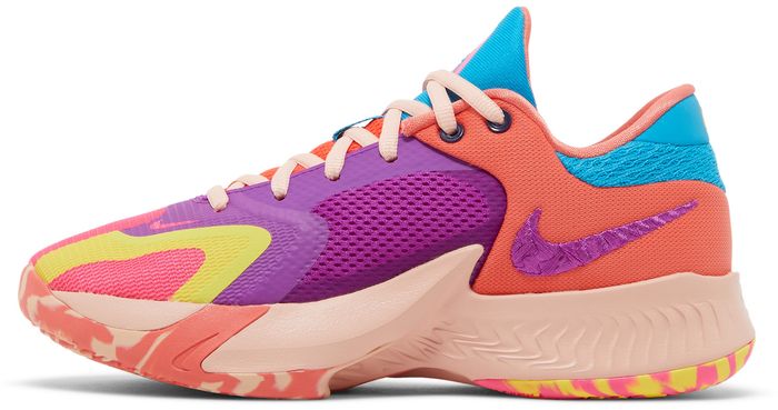 Buy Nike Zoom Freak 4 GS 'Bahamas' - DQ0553 500 | GOAT
