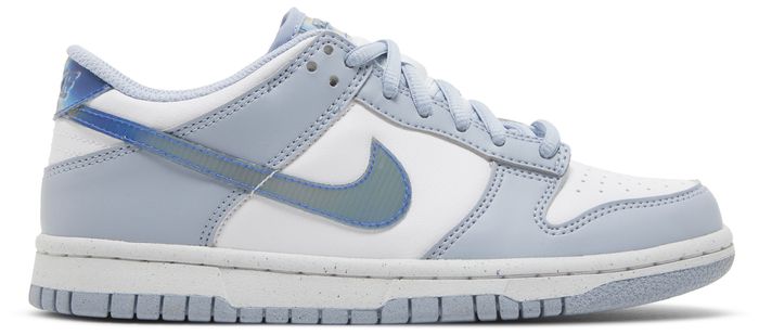 Buy Nike Dunk Low Next Nature GS 'Blue Whisper Lenticular' - FJ4668 400 | GOAT