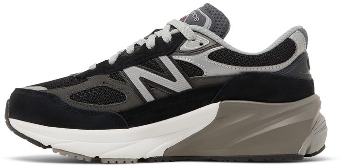 Buy New Balance 990v6 Big Kid 'Black Silver' - GC990BK6 | GOAT