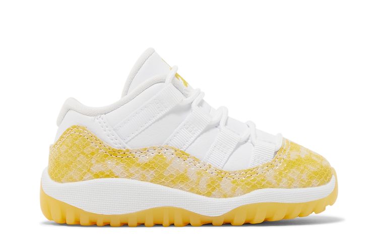 Buy Air Jordan 11 Retro Low TD 'Yellow Snakeskin' - 645107 107 | GOAT