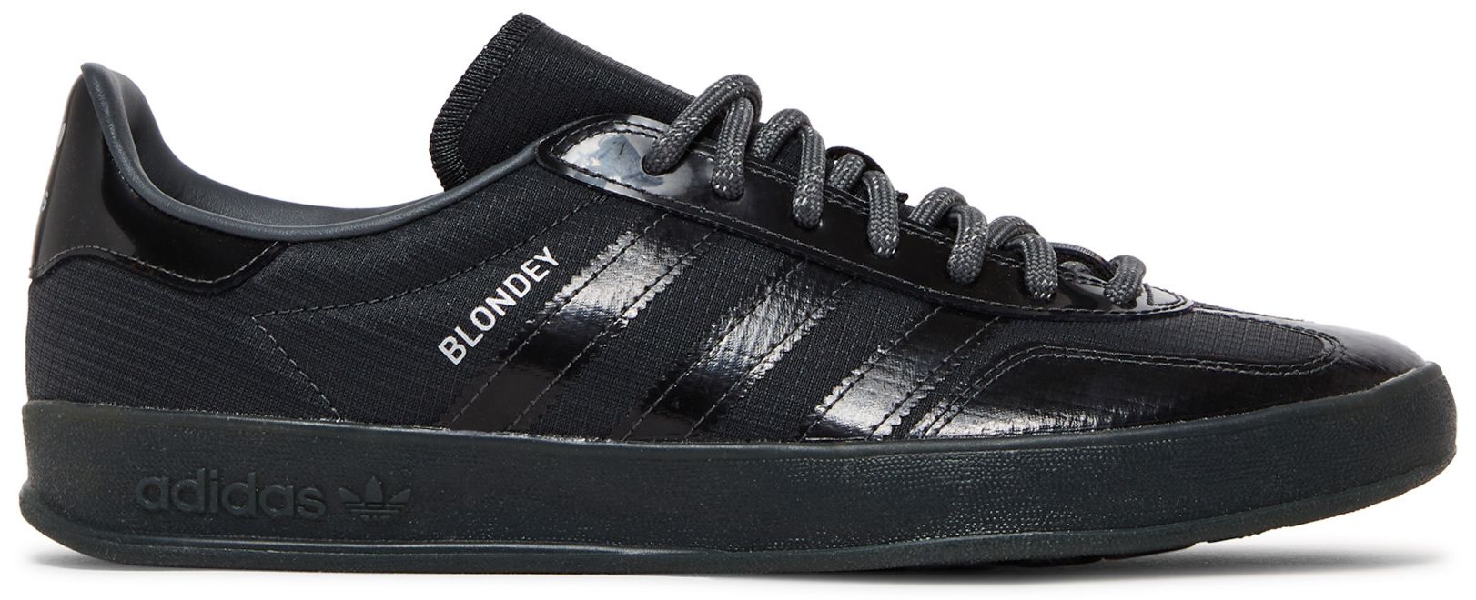 Buy Blondey McCoy x adidas Gazelle Indoor 'Grey Carbon' - GZ0091 | GOAT