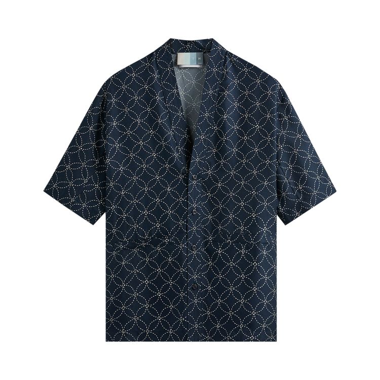 Buy Kith Geometric Stitch GI Shirt 'Nocturnal' - KHM031281 413 | GOAT