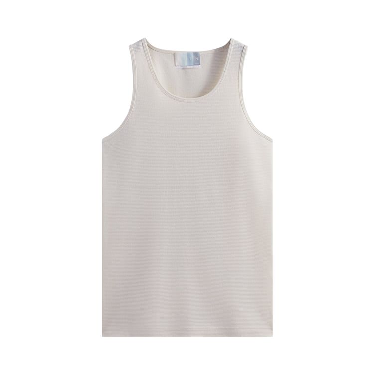 Buy Kith Pointelle Mesh Spencer Tank 'Sandrift' - KHM031171 104 | GOAT