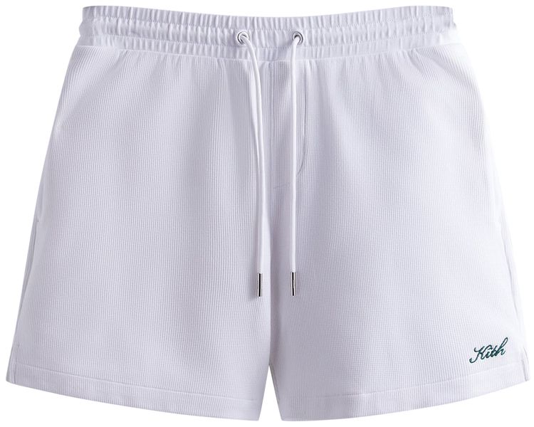 Buy Kith Micro Waffle Graham Short 'White' - KHM060337 101 | GOAT