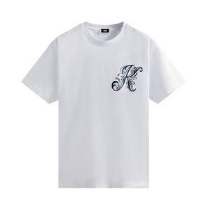 Buy Kith Script Floral Tee 'White' - KHM031336 101 | GOAT
