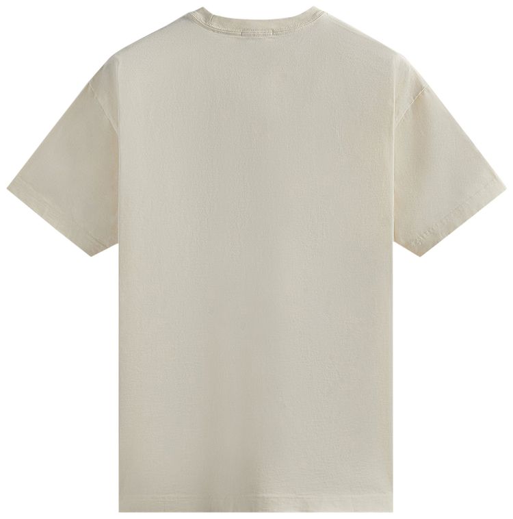 Buy Kith Script Floral Tee 'Sandrift' - KHM031336 104 | GOAT