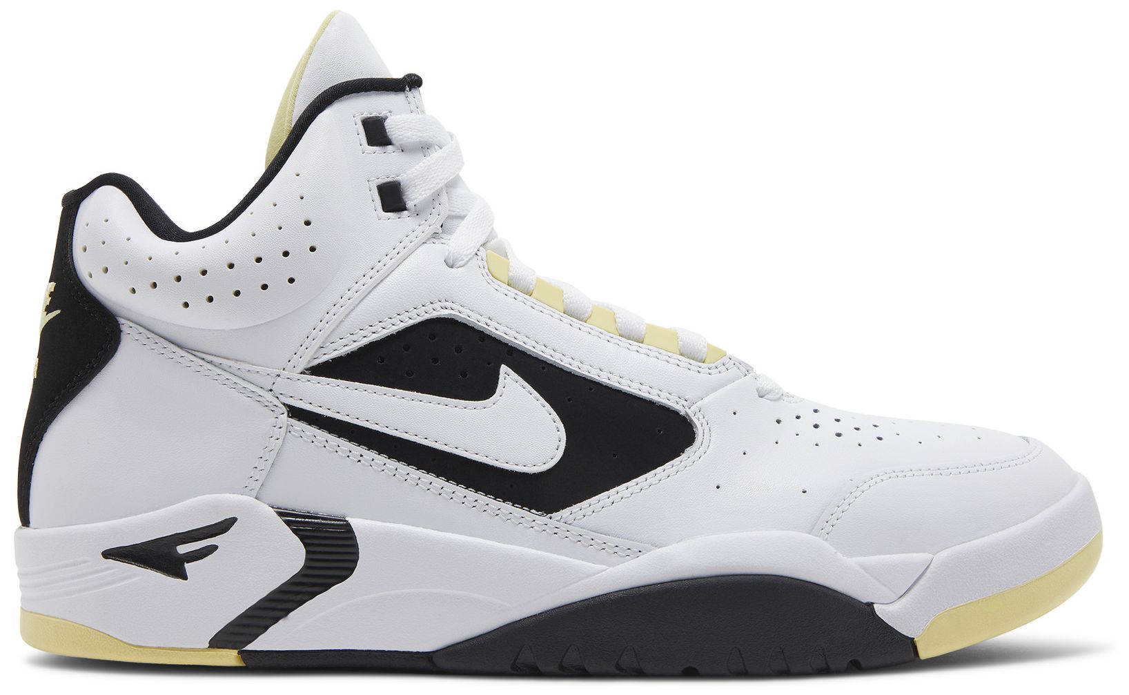 Buy Nike Air Flight Lite Mid 'White Black Lemon' - DV0824 100 | GOAT