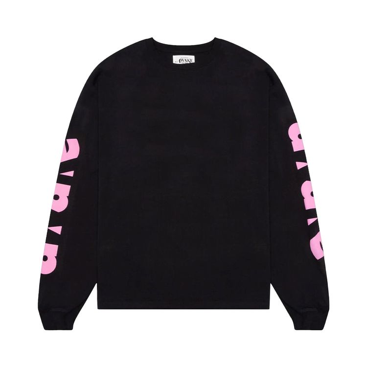 Buy Awake NY Block Out Logo Long-Sleeve Tee 'Black' - AWK FW21 TS004 ...