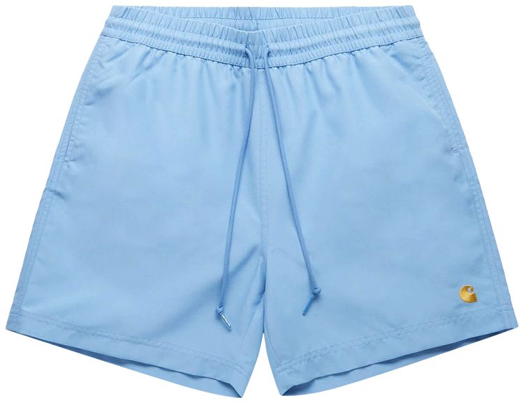 Buy Carhartt Wip Chase Swim Trunks Piscinegold I026235 Pisc Goat