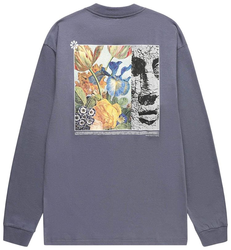 Buy Carhartt Wip Long Sleeve Greenhouse T Shirt Bluefin I031719