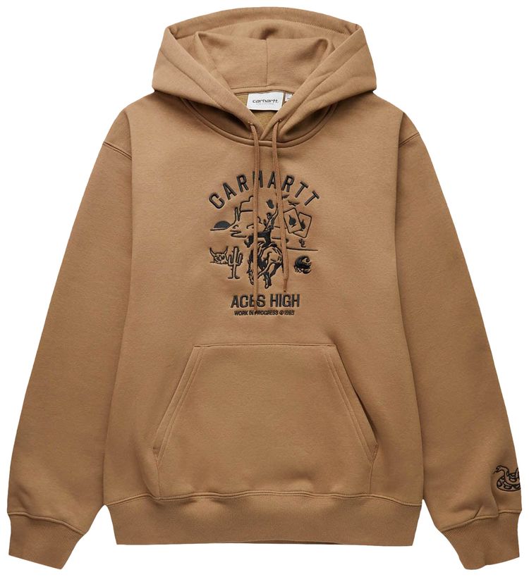 Buy Carhartt Wip Hooded Souvenir Valley Sweater Buffaloblack