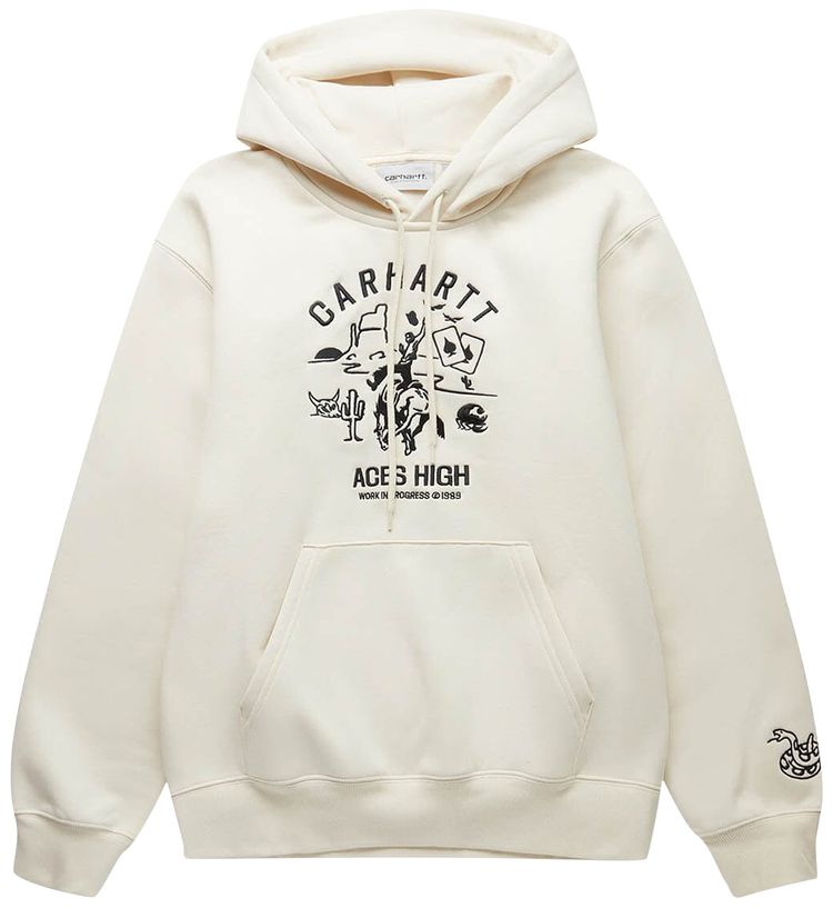 Buy Carhartt Wip Hooded Souvenir Valley Sweater Naturalblack