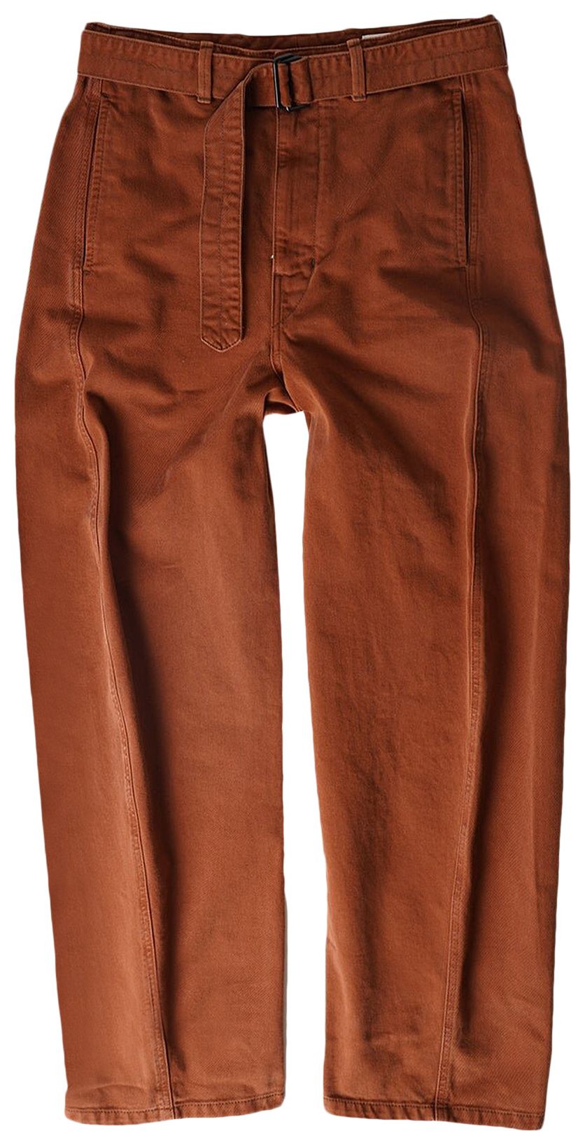 Buy Lemaire Twisted Belted Pants 'Brick Brown' - PA326 LD1001 BR456 | GOAT