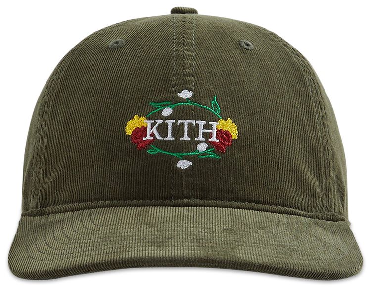 Buy Kith Floral Kith Summer Cord Cap 'Cypress' - KHM050430 311 | GOAT