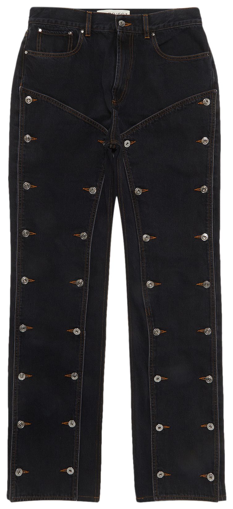 Buy Y/Project Jeans 'Black' - JEANS32 S24 BLAC | GOAT