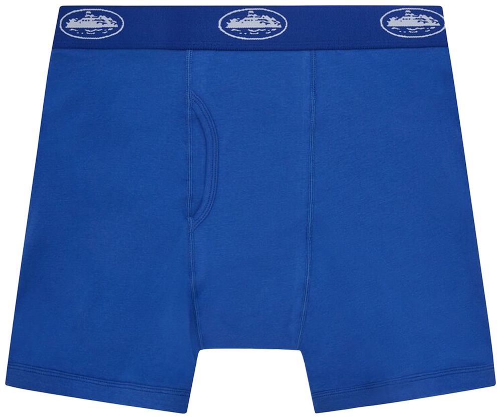 Buy Corteiz Alcatraz Boxers (3 Pack) 'Blue' - 7892 1SS230207AB3P BLUE ...