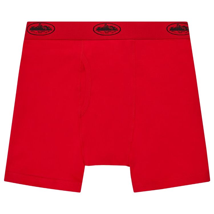 Buy Corteiz Alcatraz Boxers (3 Pack) 'Red' - 7892 1SS230207AB3P RED | GOAT