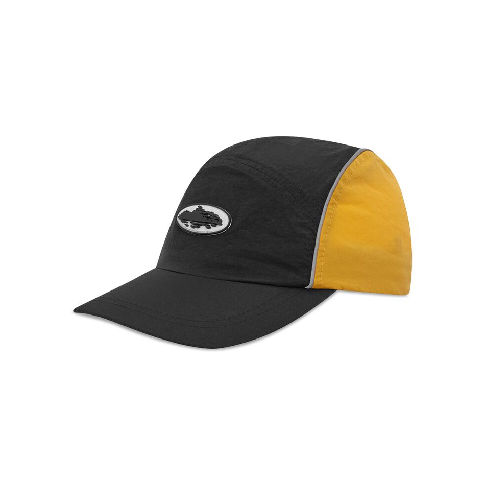 Buy Corteiz Spring Cap 'Black/Yellow' - 7892 1SS230701SC BLYW | GOAT CA