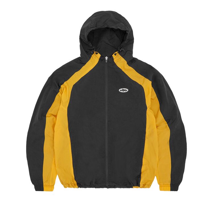 Buy Corteiz Spring Jacket 'Black/Yellow' - 7892 1SS230308SJ BLAC | GOAT