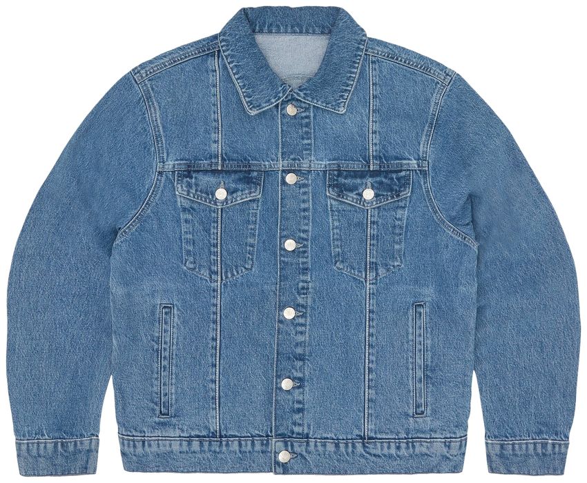 Buy Corteiz C-Star Denim Trucker Jacket 'Blue' - 7892 1SS230306CDTJ ...