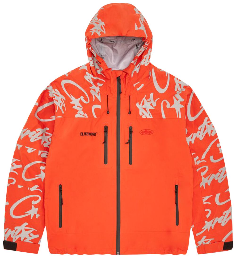 Buy Corteiz Elitework* Waterproof Shell Jacket 'Orange' - 7892 ...