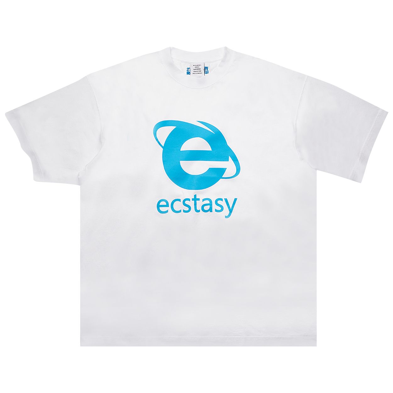 Buy Vetements Ecstasy Shirt 'White' - UE54TR230W WHIT | GOAT AE