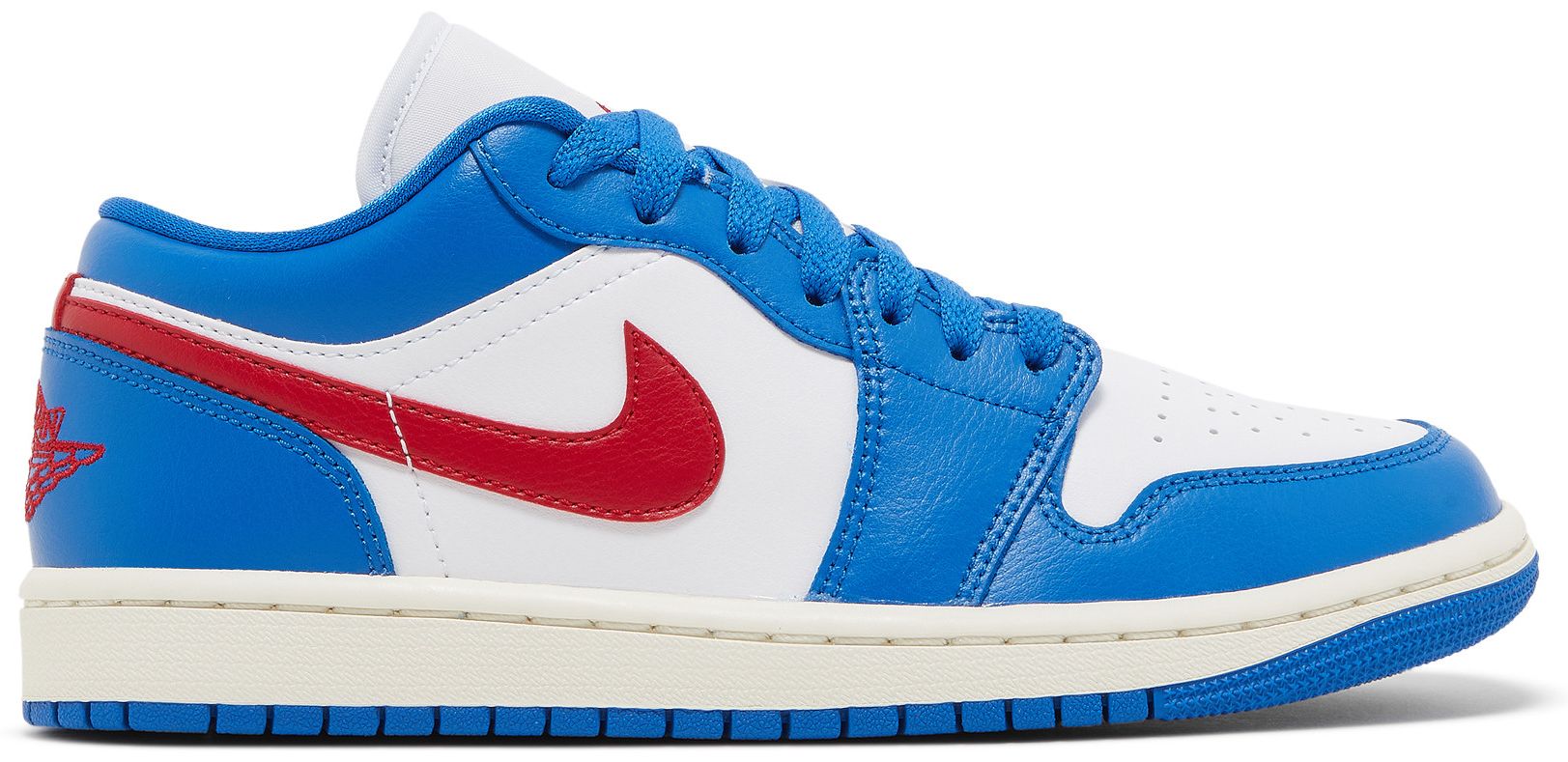 Buy Wmns Air Jordan 1 Low 'Sport Blue Gym Red' - DC0774 416 | GOAT