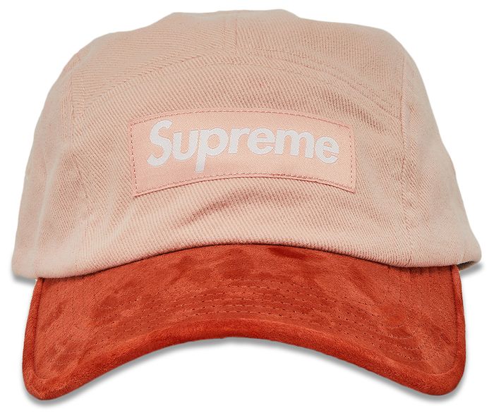 Buy Supreme Suede Visor Camp Cap 'Peach' - SS23H122 PEACH | GOAT