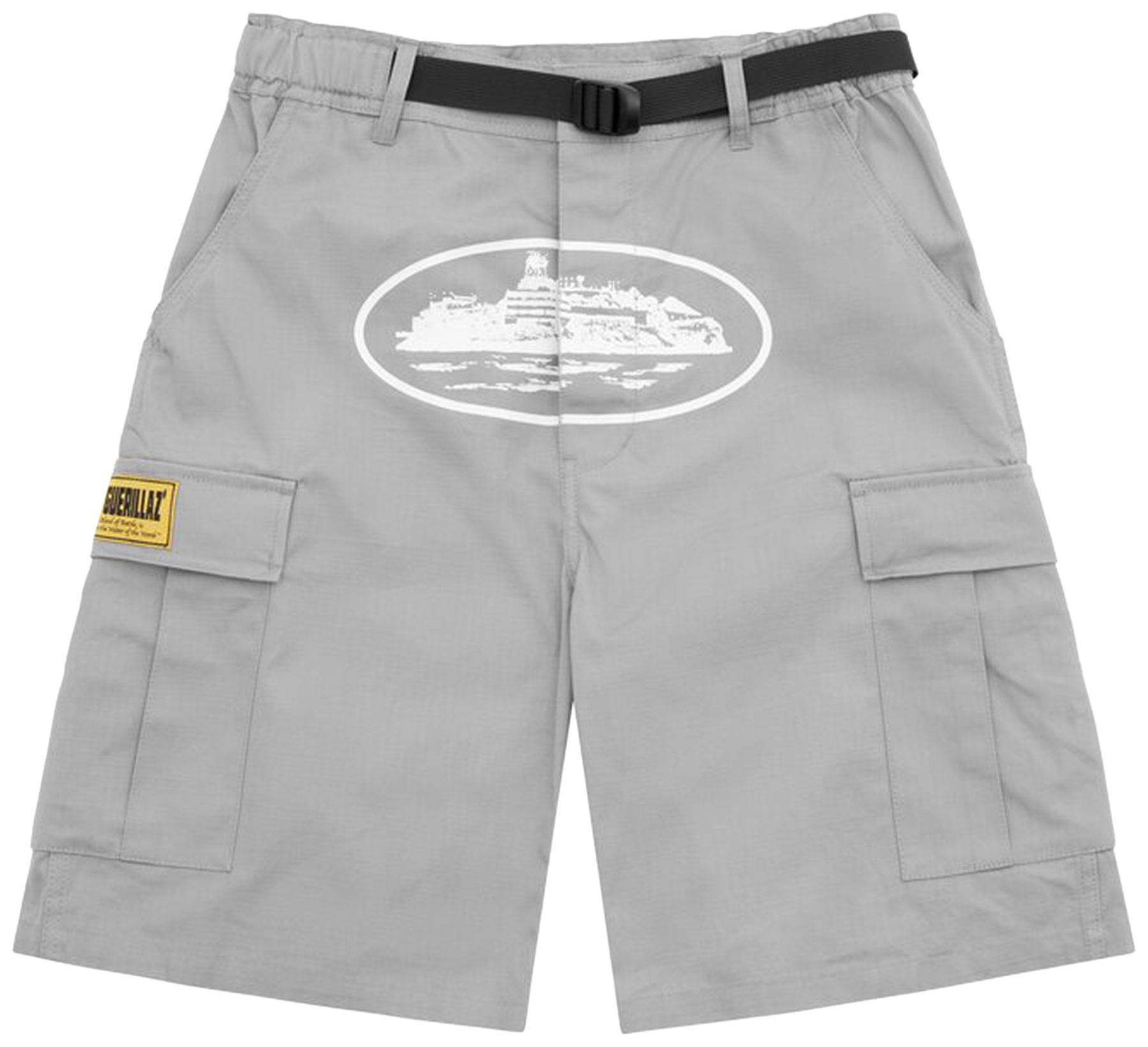 Buy Corteiz Alcatraz Cargo Shorts 'Grey' - 7892 1SS230202ACS GREY | GOAT