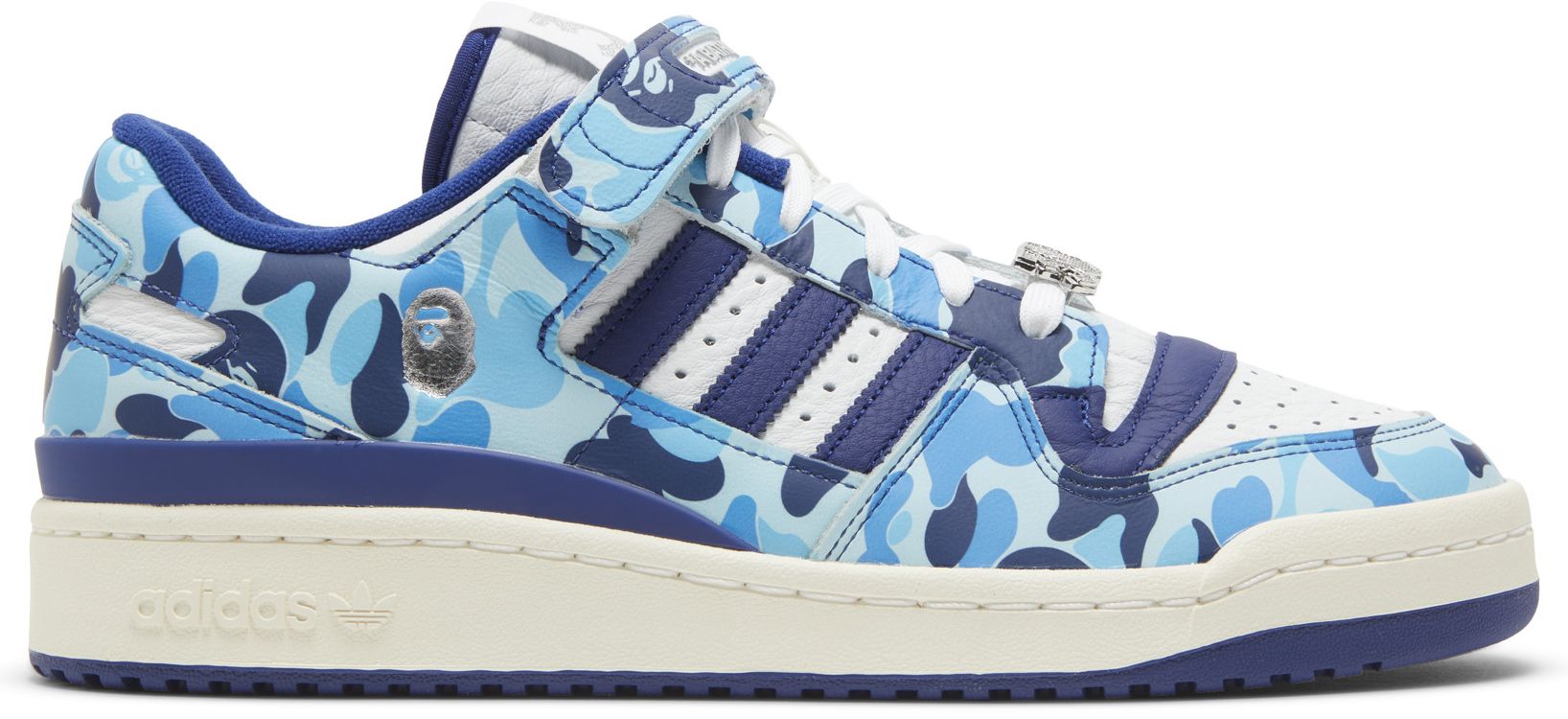 Buy BAPE x adidas Forum Low 84 '30th Anniversary - Blue' - ID4772 | GOAT