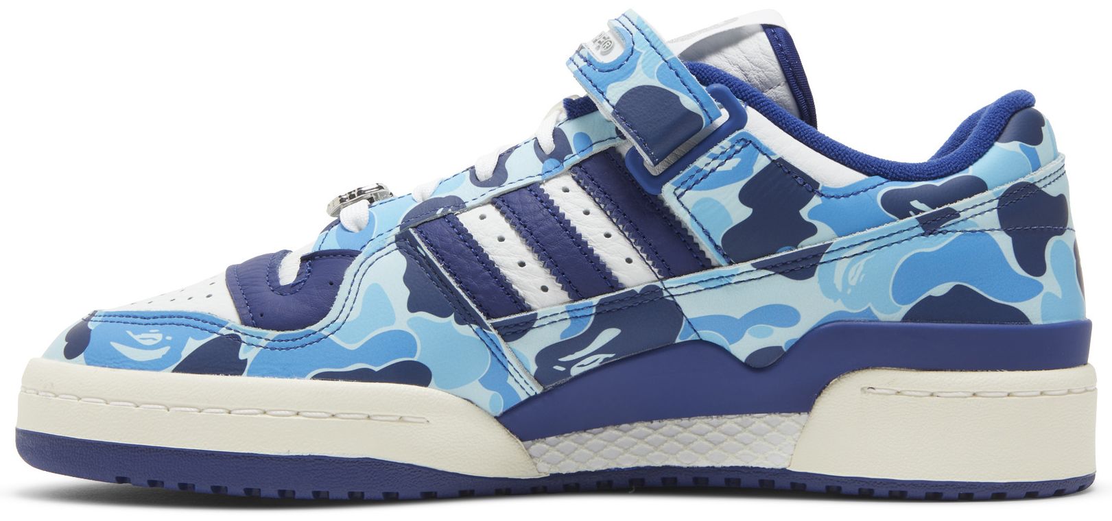Buy BAPE x adidas Forum Low 84 '30th Anniversary - Blue' - ID4772 | GOAT