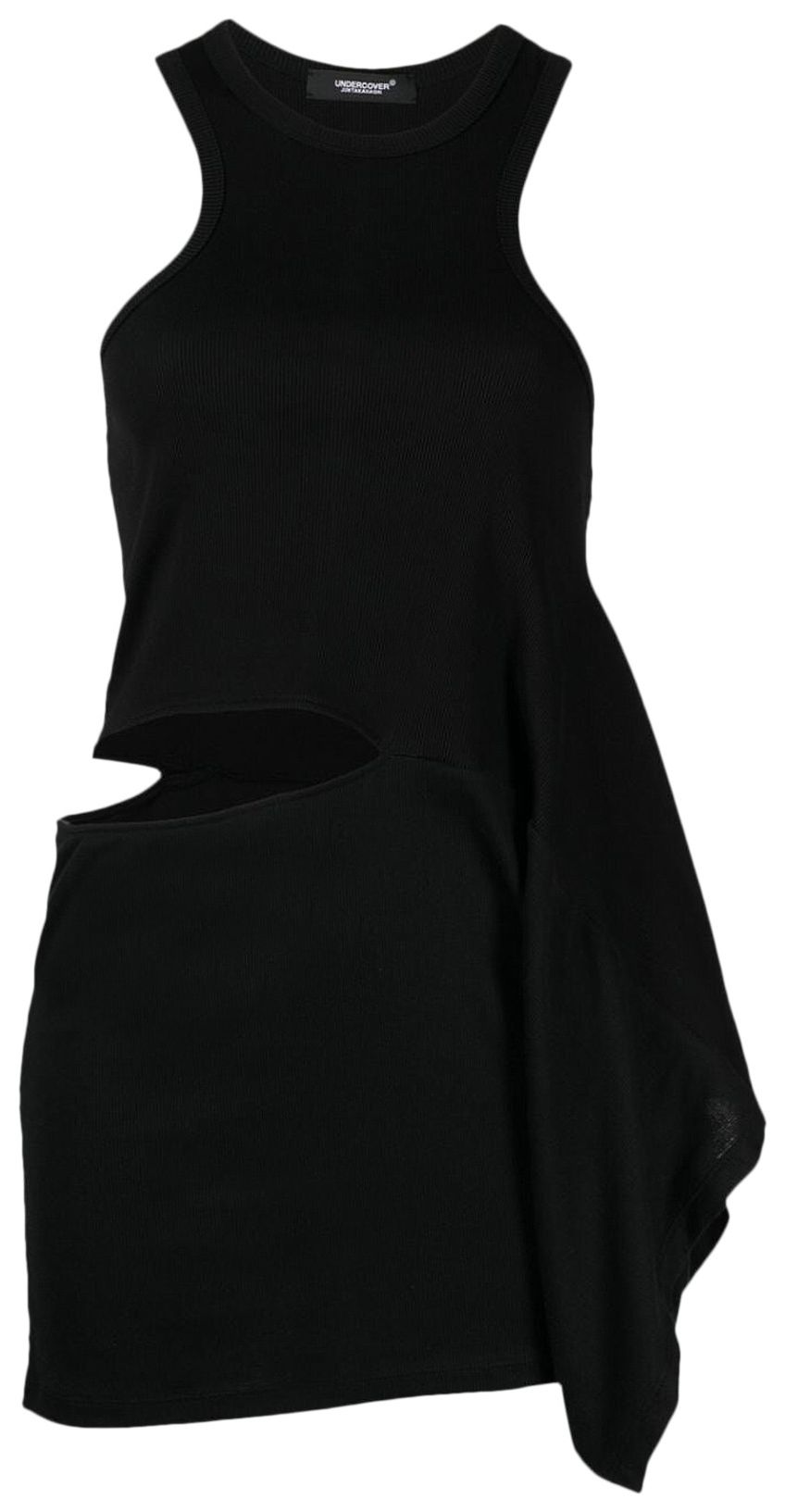 Buy Undercover Slash Dress 'Black' - UC1C1801 BLAC | GOAT