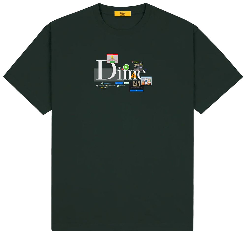 Buy Dime Classic Adblock T-Shirt 'Green Lake' - DIMESU2318GRN | GOAT