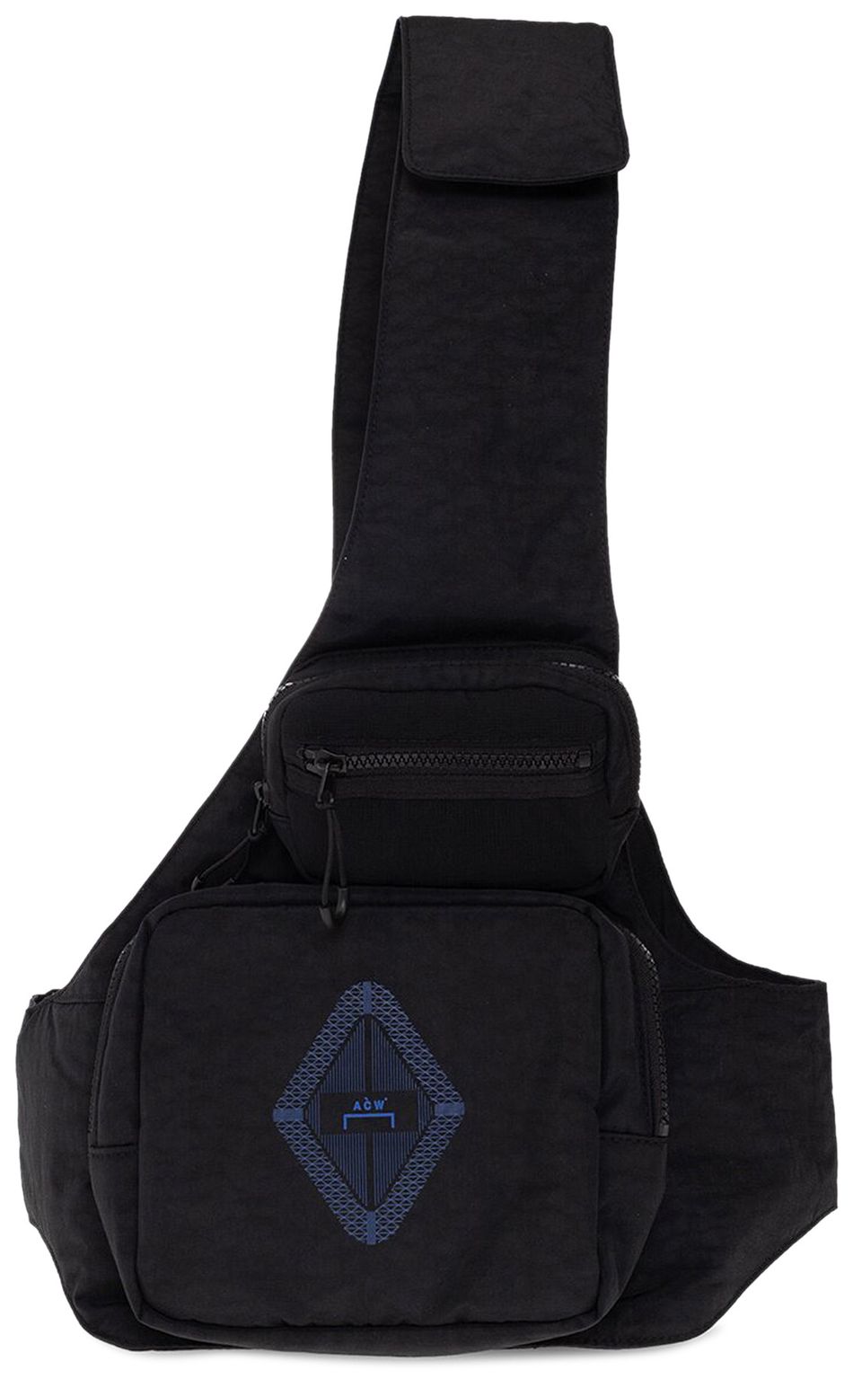 Buy A-Cold-Wall* Vertex Multi Pocket Sling Bag 'Black' - ACWUG099 BLAC ...